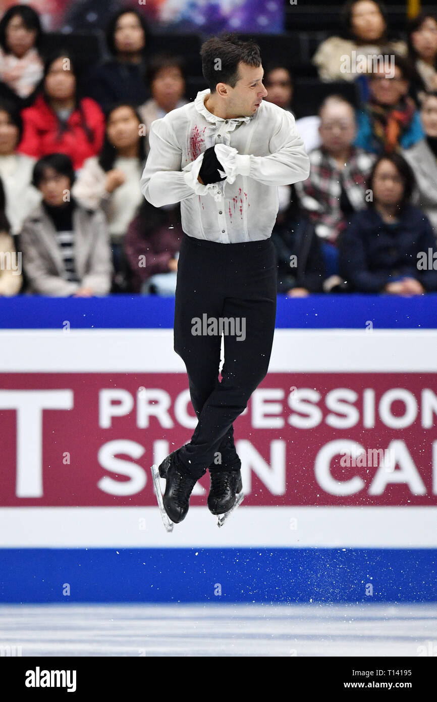 Saitama, Japan. 23rd Mar, 2019. Alexei Bychenko (ISR) Figure Skating ...