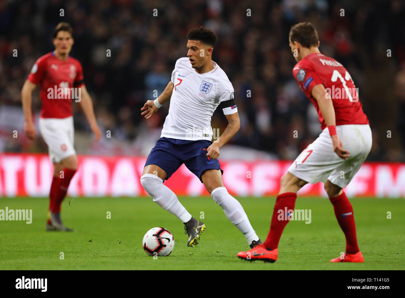 Jadon Sancho of England - England v Czech Republic, UEFA Euro 2020 ...