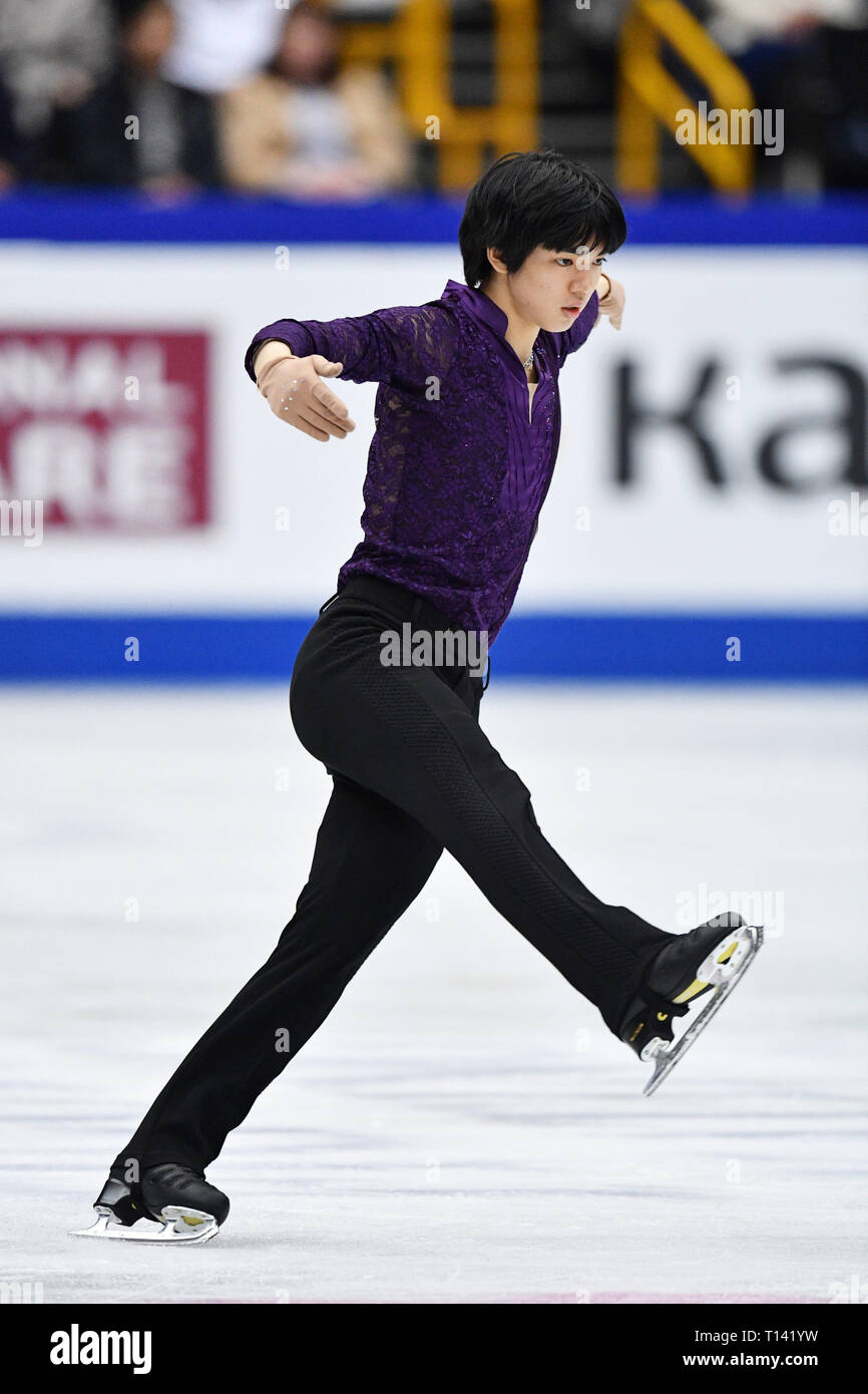 Saitama, Japan. Credit: MATSUO. 23rd Mar, 2019. JunHwan Cha (KOR ...