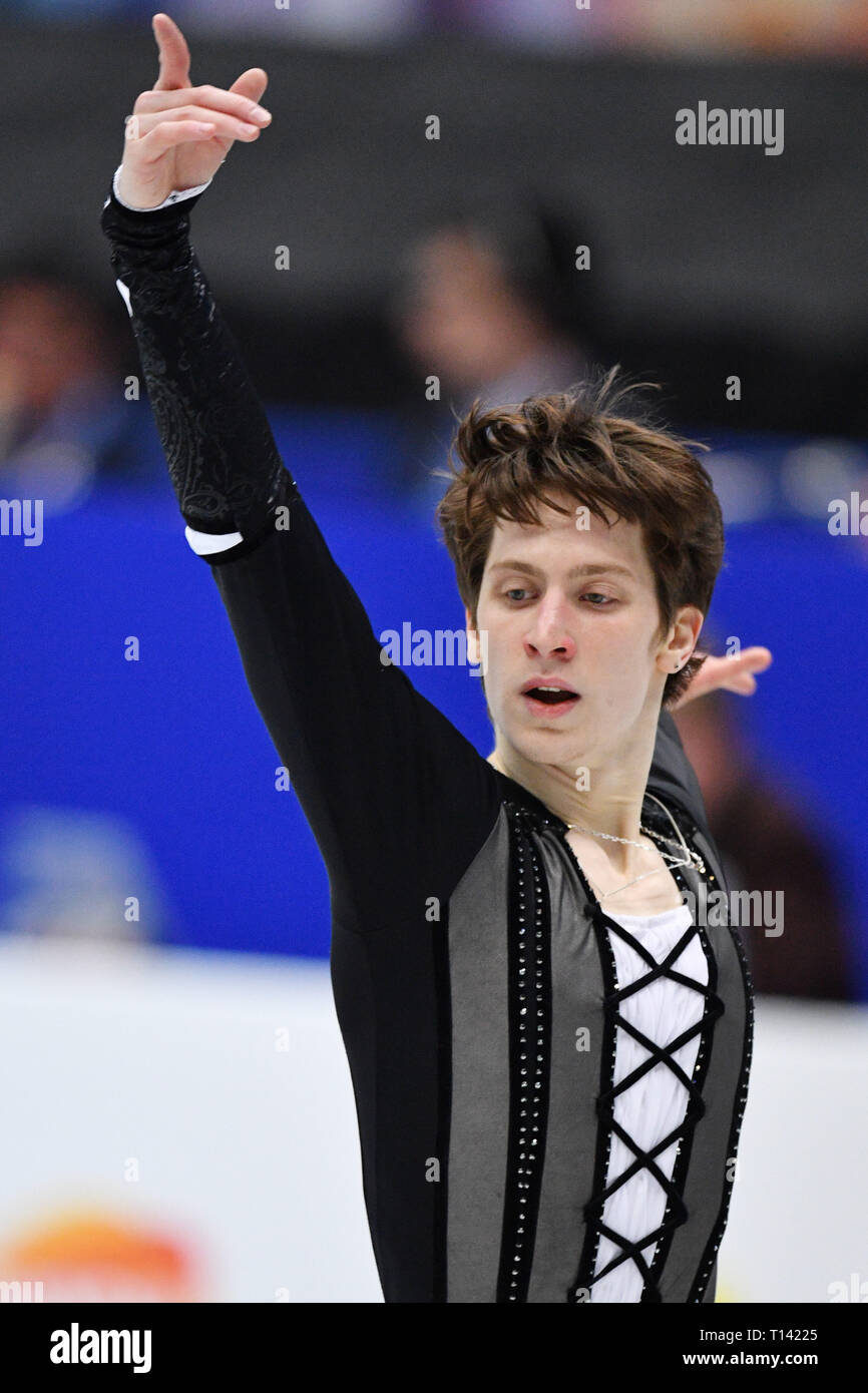 Saitama, Japan. Credit: MATSUO. 23rd Mar, 2019. Andrei Lazukin (RUS ...