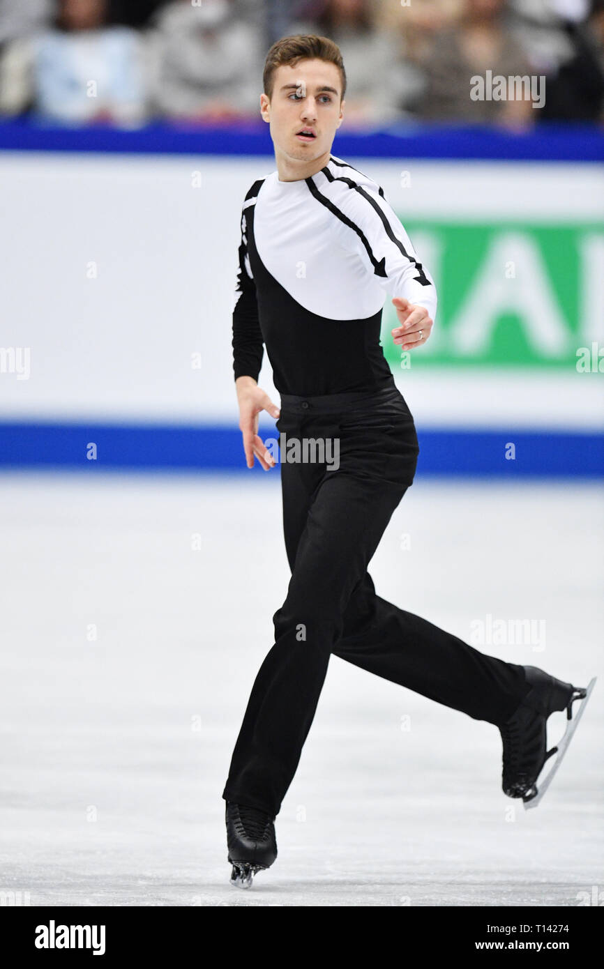 Saitama, Japan. Credit: MATSUO. 23rd Mar, 2019. Matteo Rizzo (ITA ...