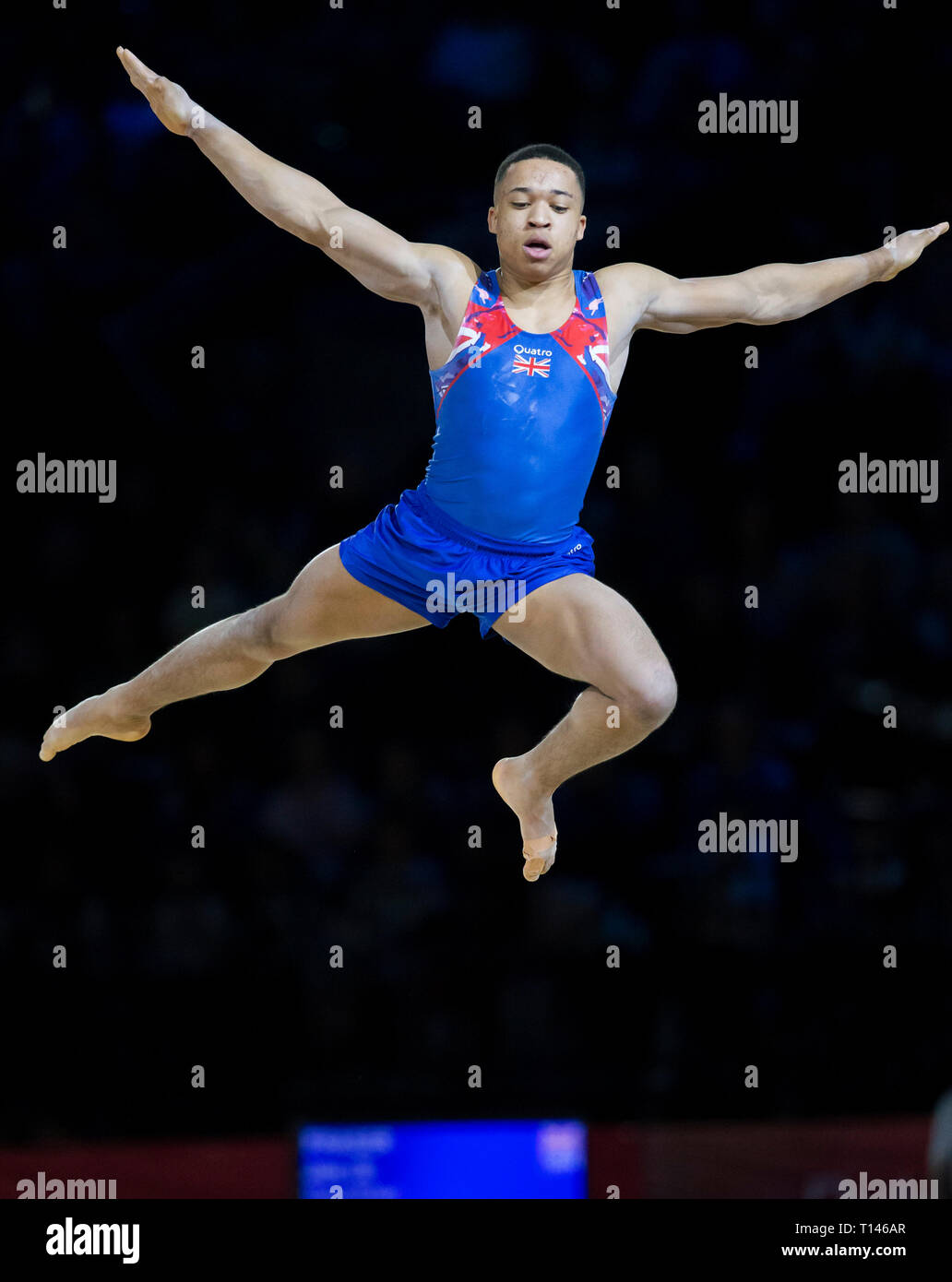 Resorts World Arena, Birmingham, UK. 23rd Mar, 2019. Gymnastics World ...