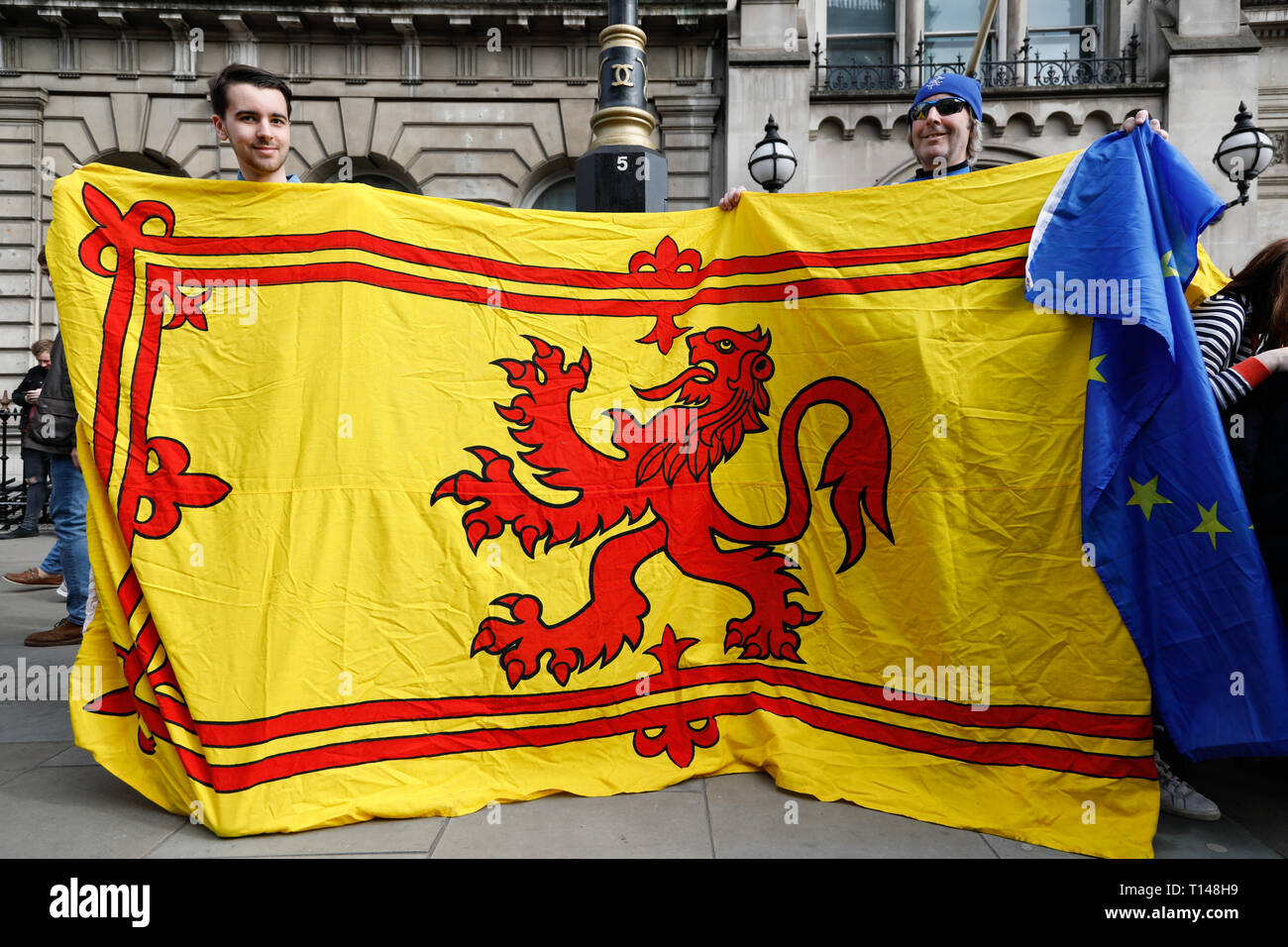 London, UK. 23rd March, 2019. Peoples Vote March and Rally ...