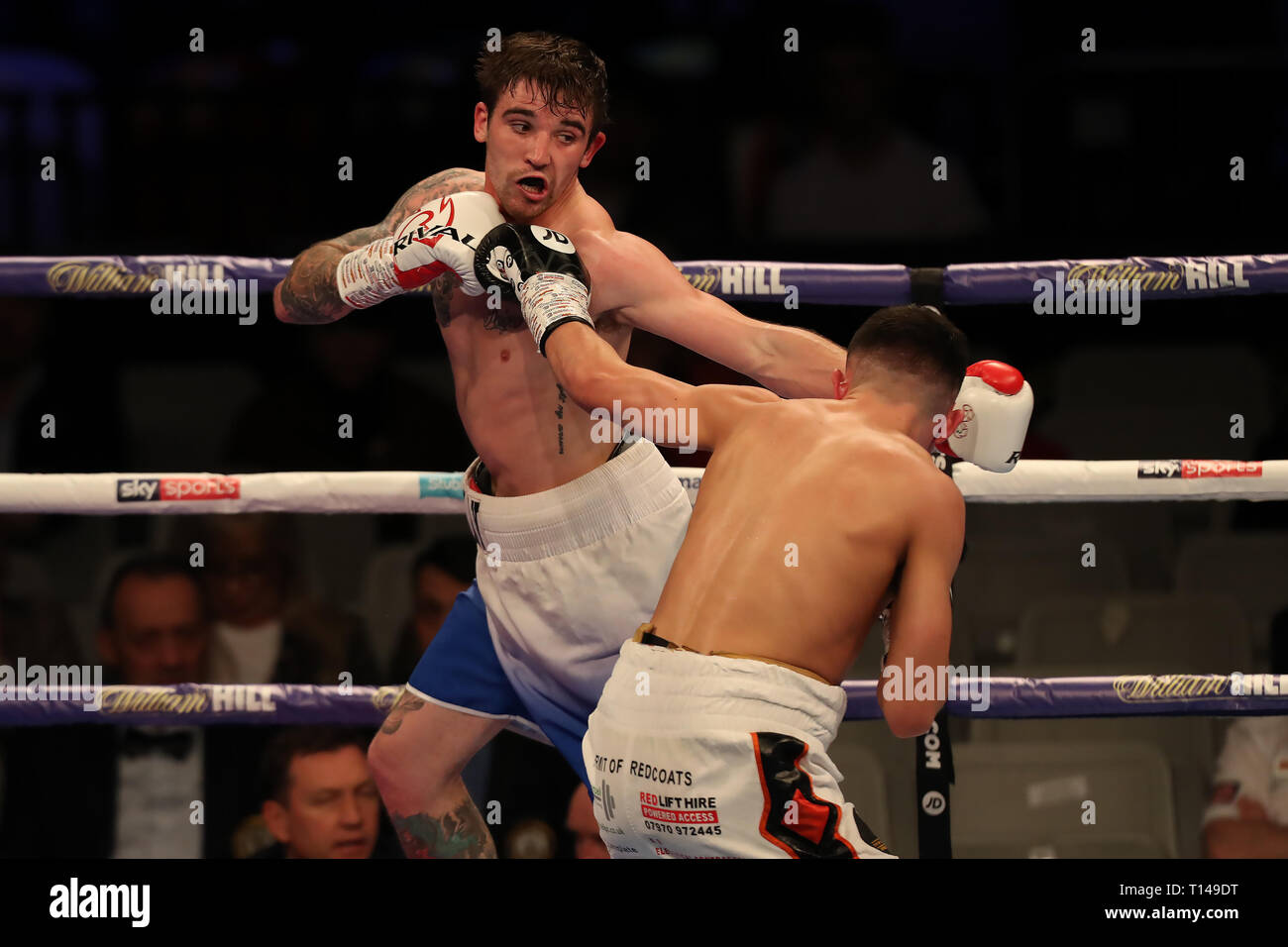 London, UK. 23rd March 2019, The Copper Box Arena, London, England; WBC ...