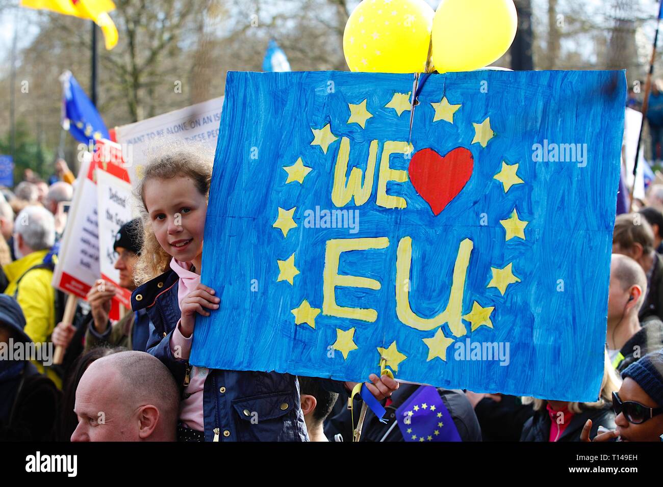 Young people uk eu flag hi-res stock photography and images - Alamy