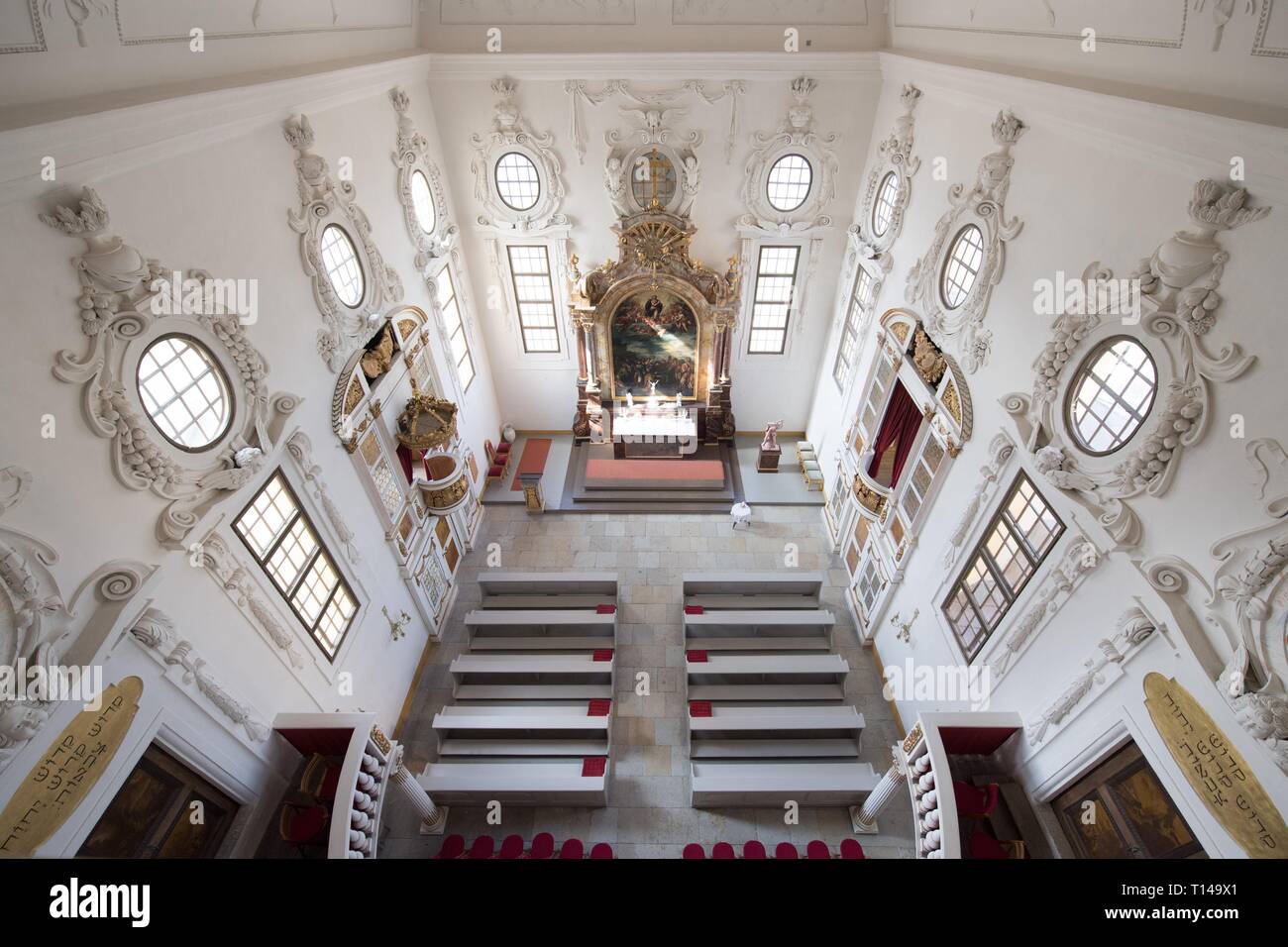 Moritzburg, Germany. 22nd Mar, 2019. The Catholic castle chapel of St ...