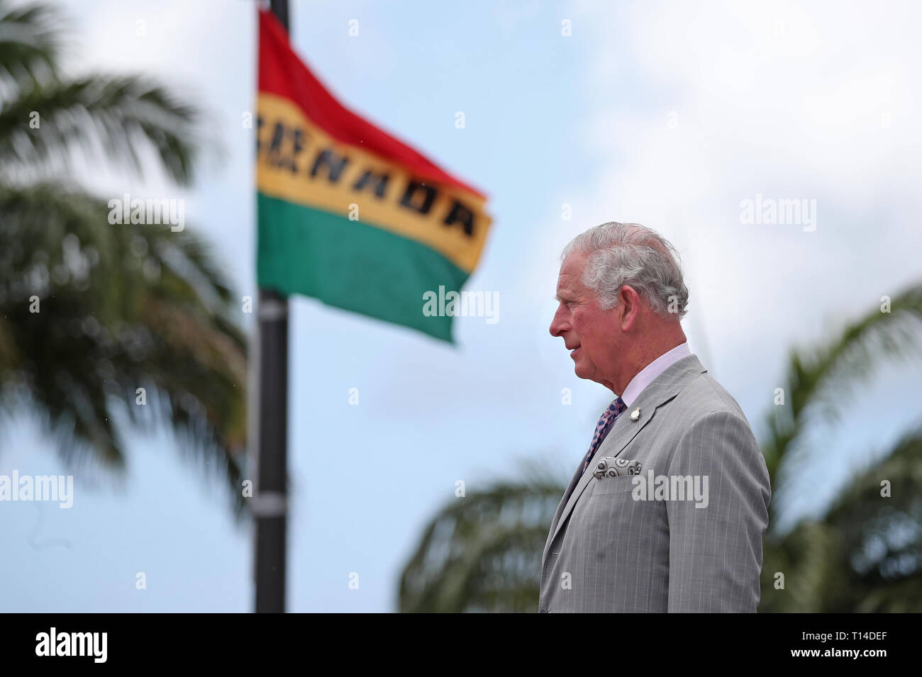 The Prince of Wales attends an Official Welcome Ceremony and Reception ...