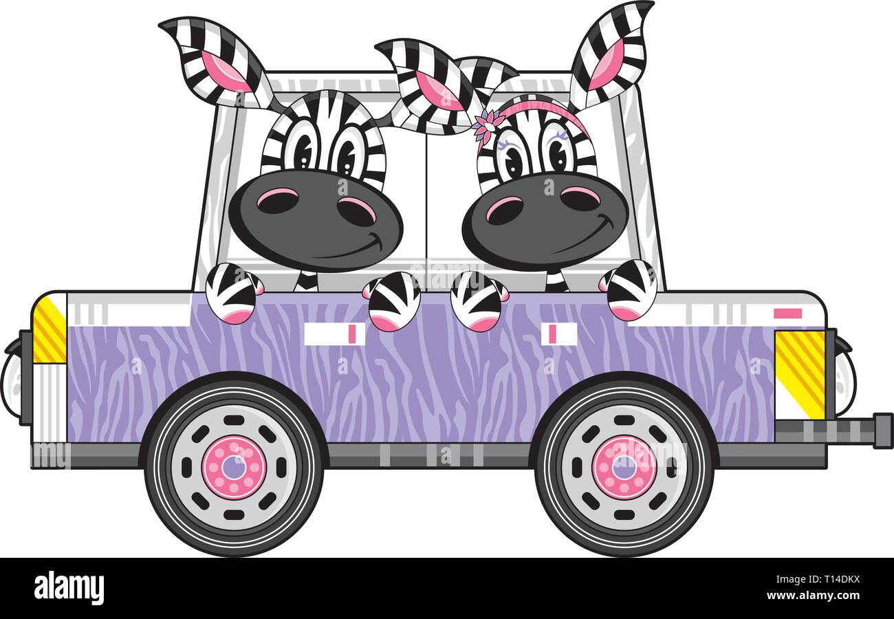 Zebra vehicle Stock Vector Images - Alamy