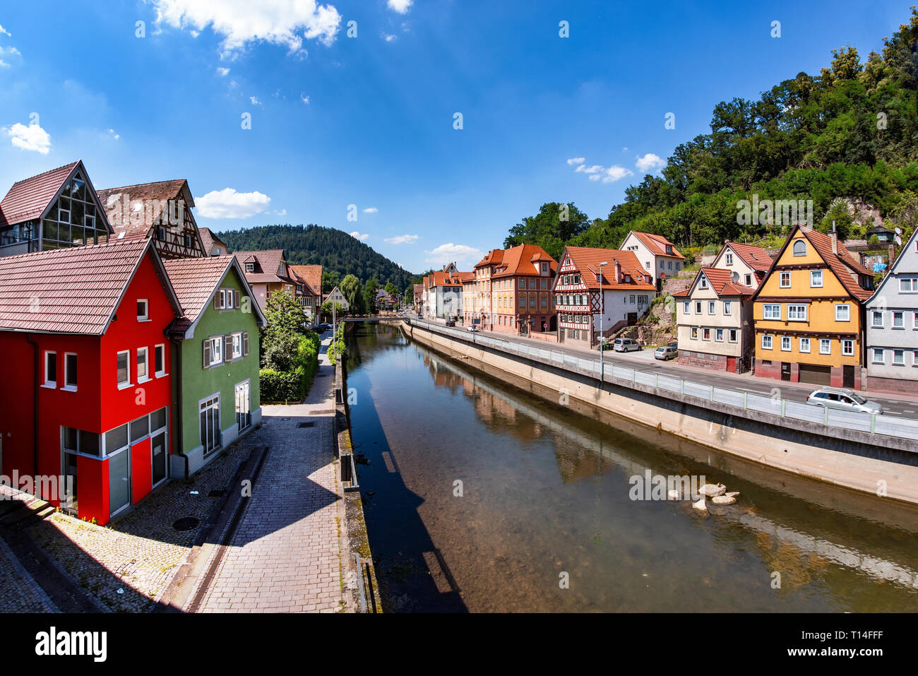 Germany baden wurttemberg black forest calw hi-res stock photography ...