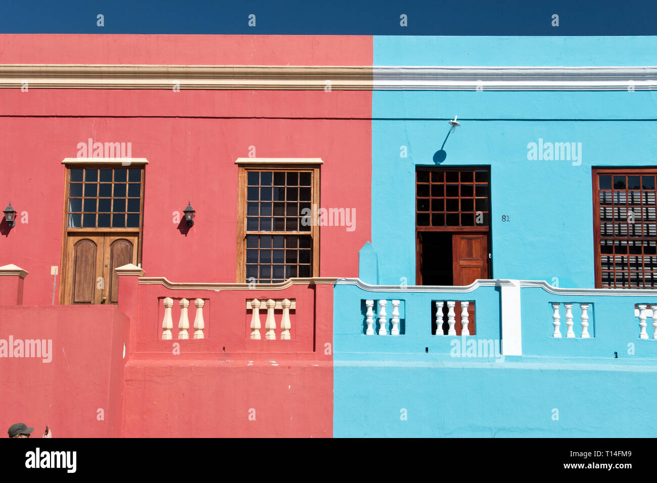Colorful houses draw tourists to the Bo-Kaap neighborhood in Cape Town ...