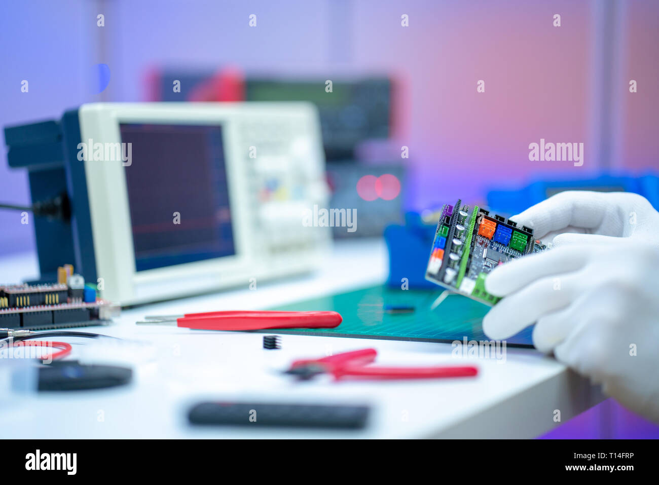 Development of electronic devices in the modern electronics laboratory ...