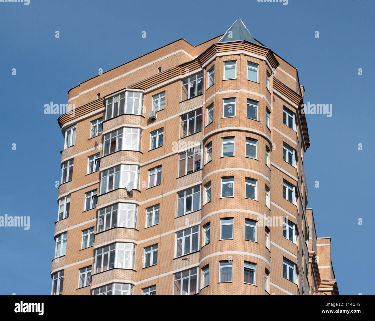 edge of home building on sky background Stock Photo - Alamy