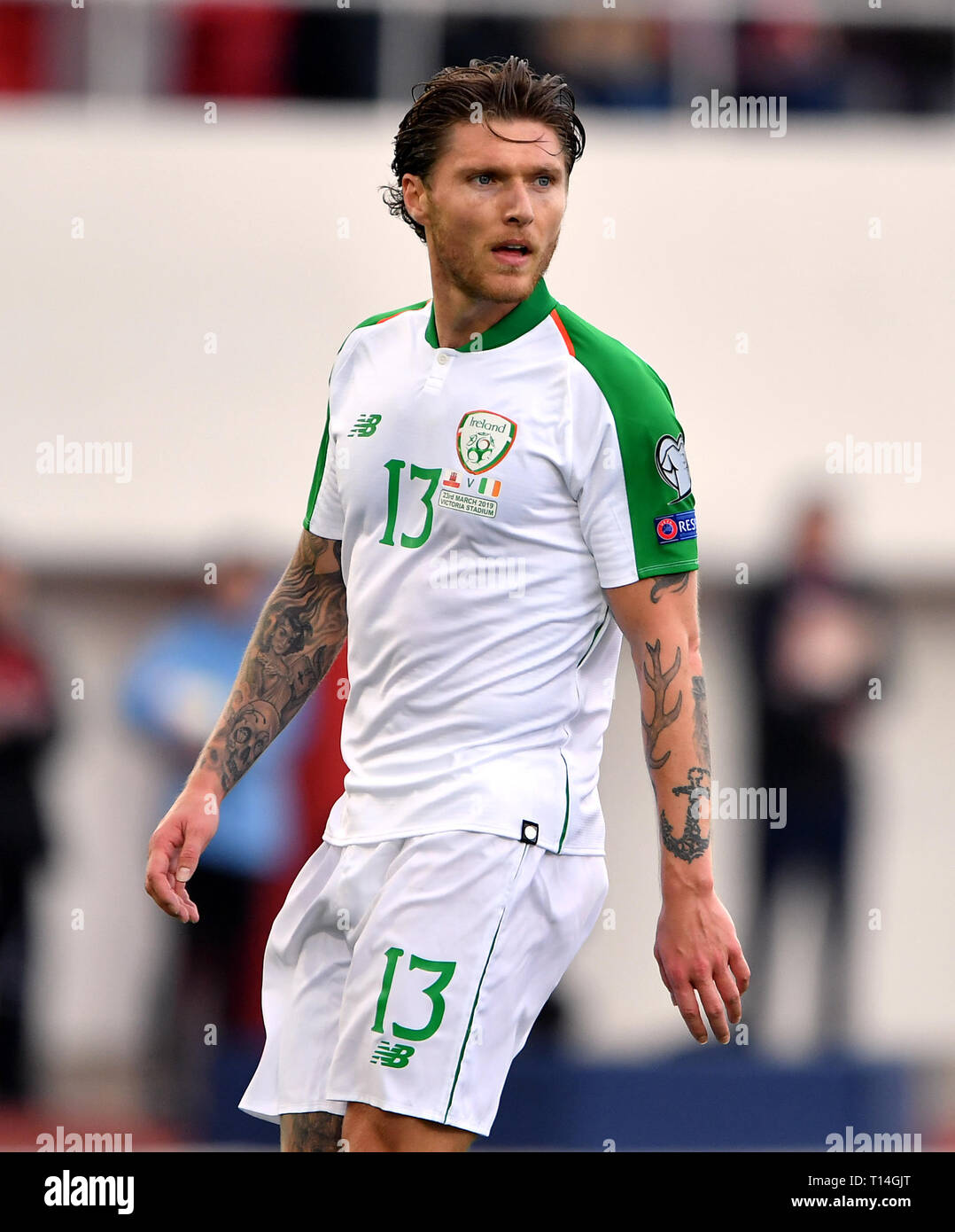 Republic of Ireland's Jeff Hendrick during the UEFA Euro 2020 ...