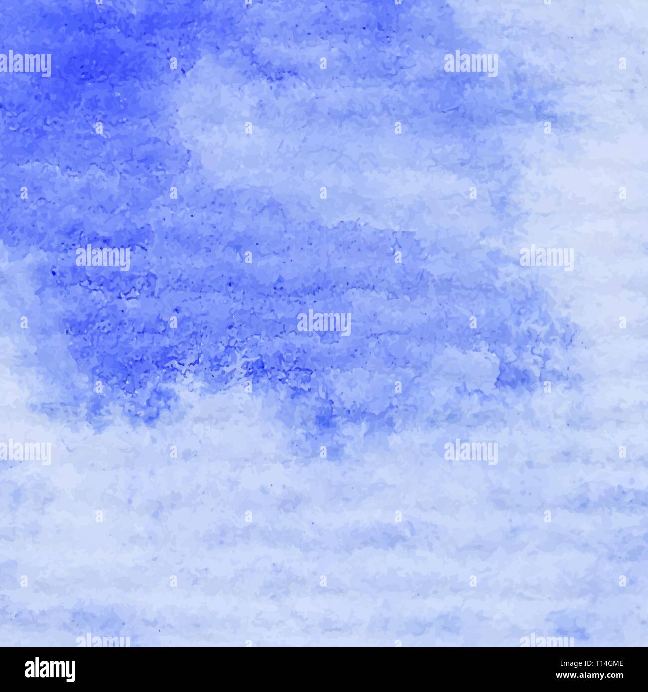 Hand painted watercolor background with gradient wash. Vector ...