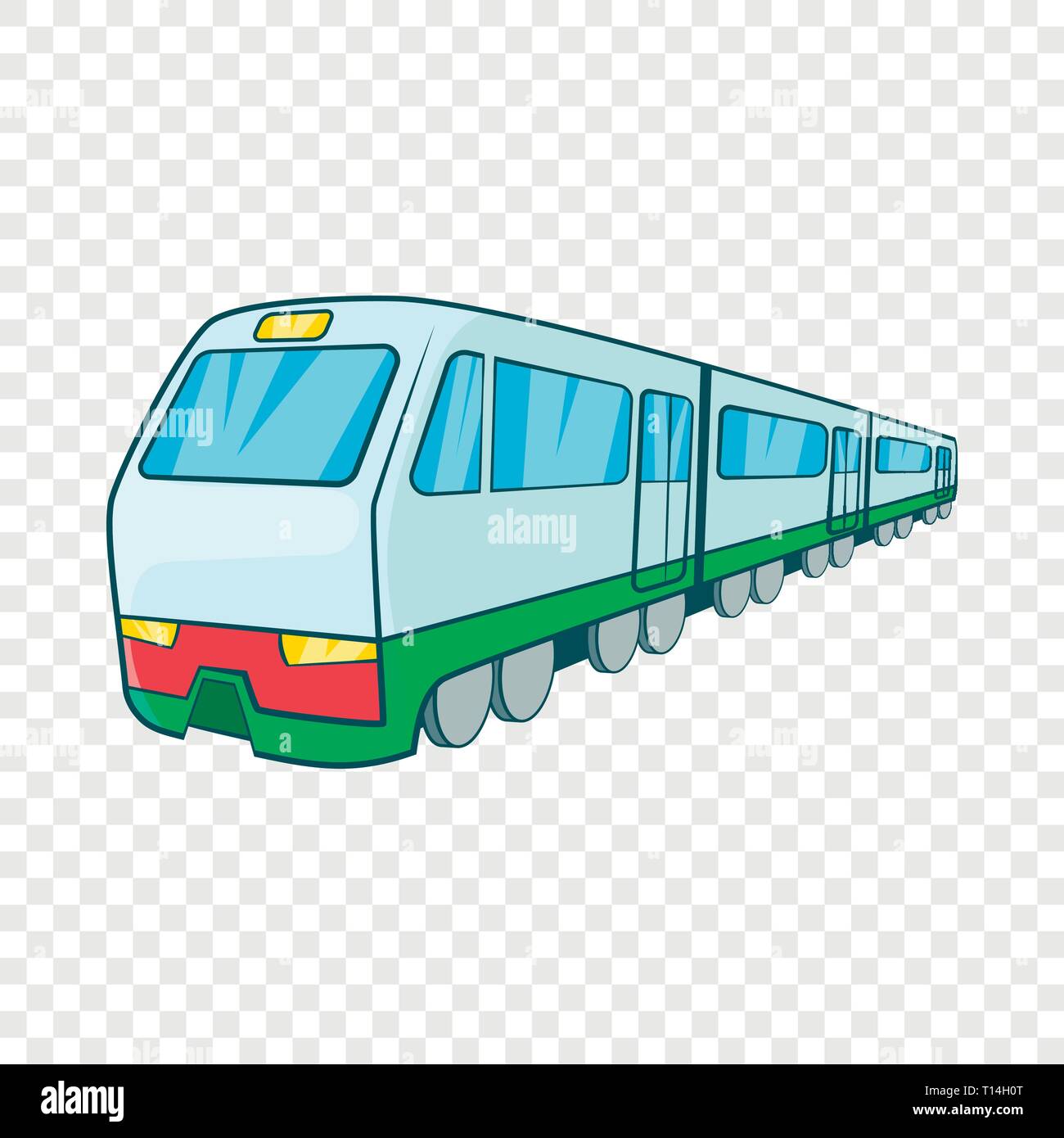 Train in the move Stock Vector Images - Alamy