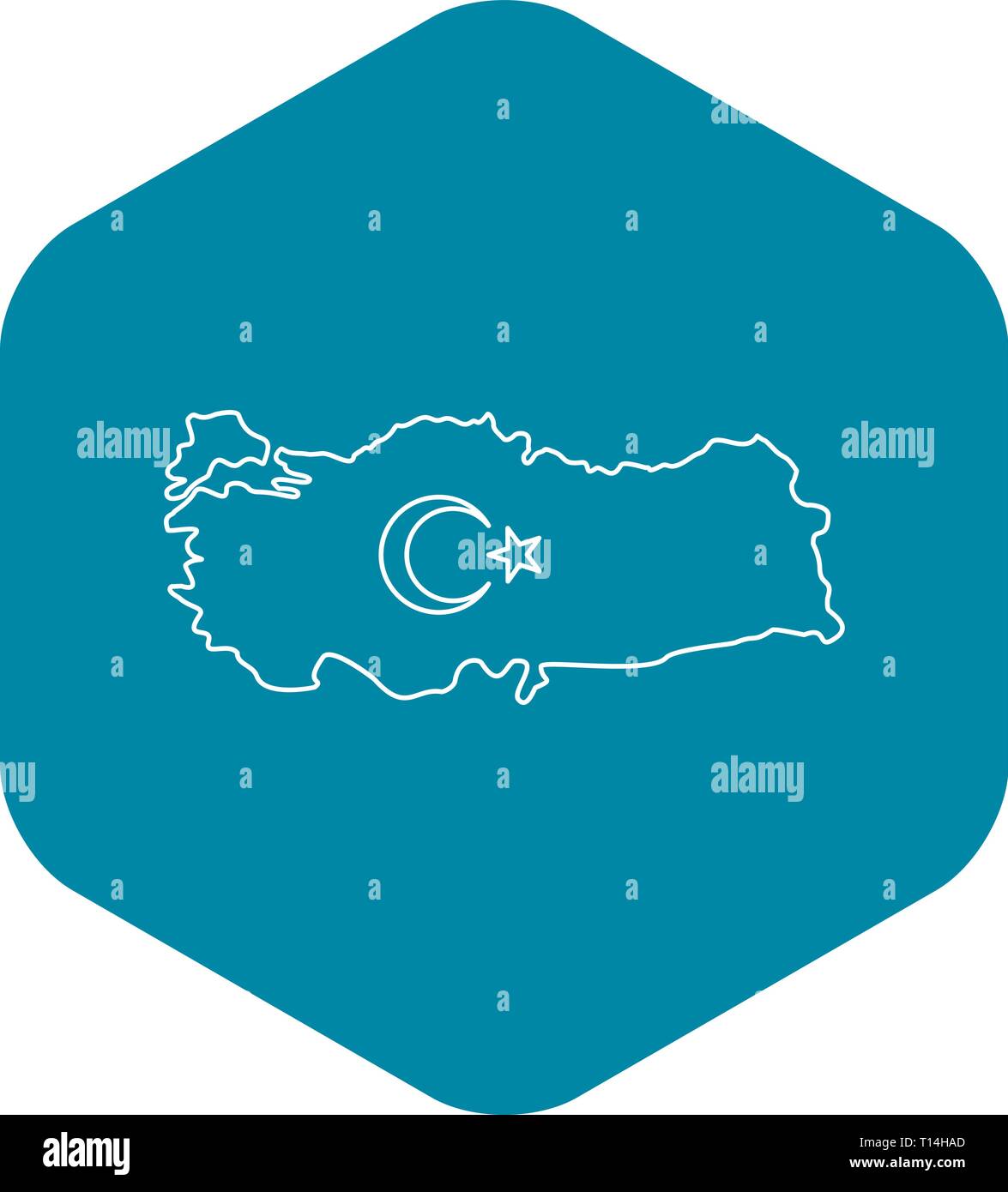 Map Of Turkey High Resolution Stock Photography and Images - Alamy