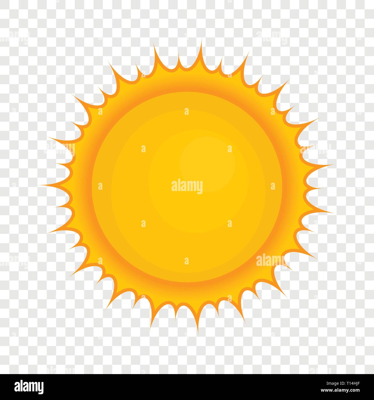 Sun icon, cartoon style Stock Vector Image & Art - Alamy
