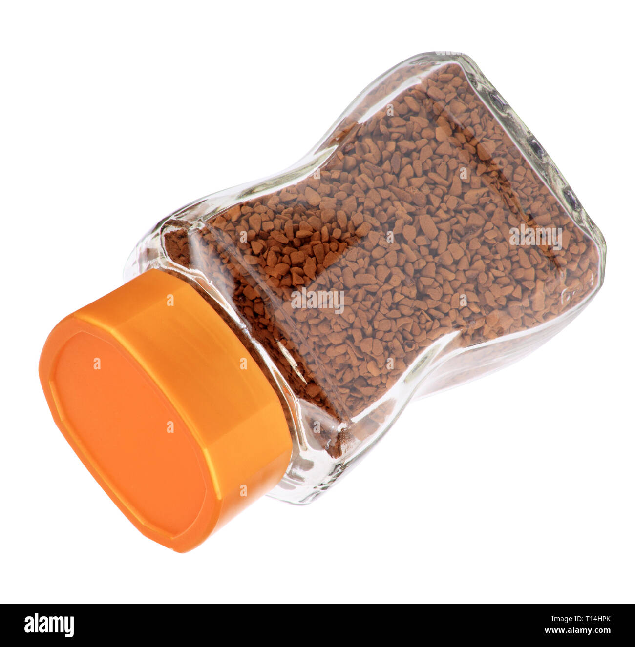 jar of instant coffee isolated Stock Photo - Alamy