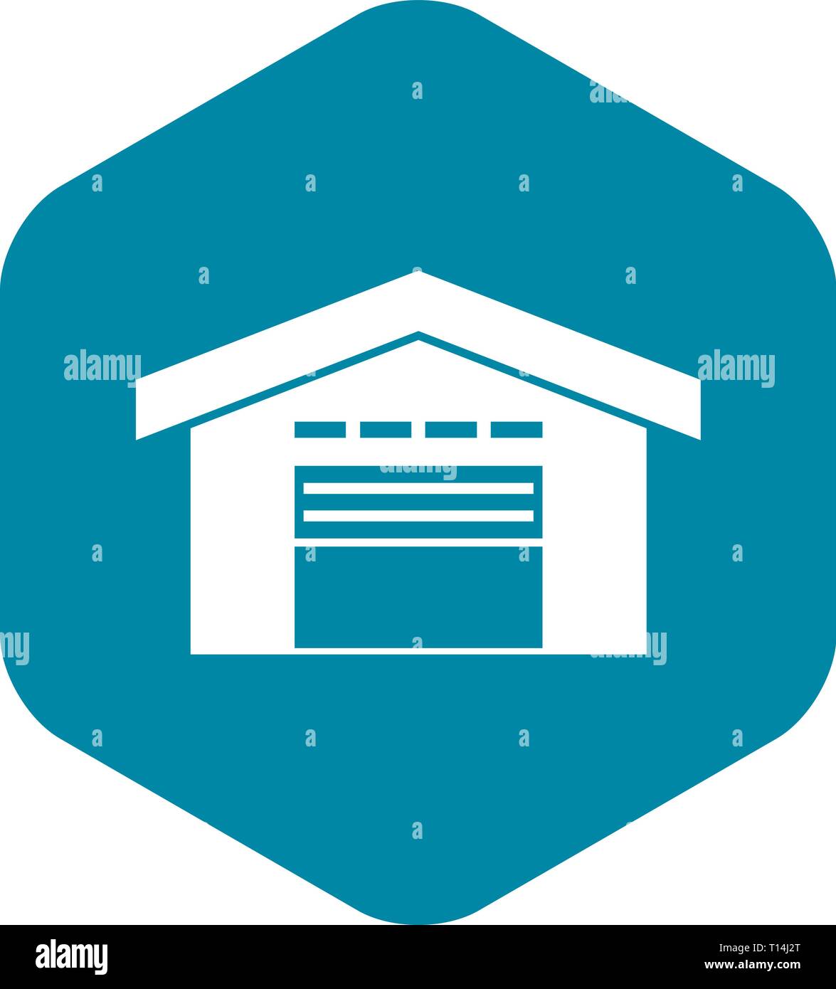 Warehouse icon, simple style Stock Vector Image & Art - Alamy