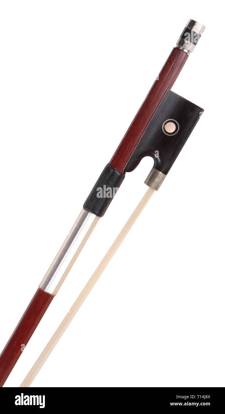 Violin Bow Isolated Stock Photo - Alamy