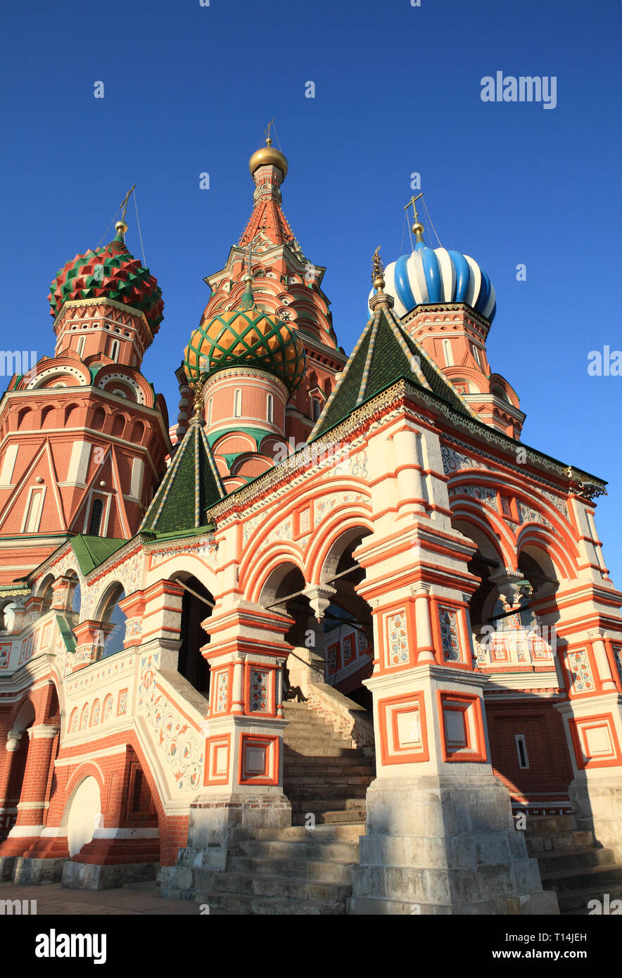 blessed Basil cathedral at day Stock Photo - Alamy