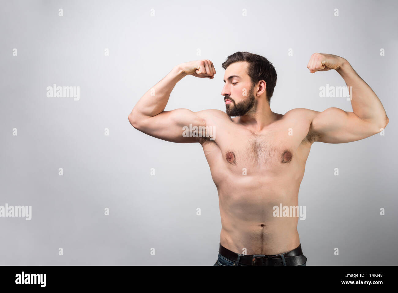 Big muscles hi-res stock photography and images - Alamy