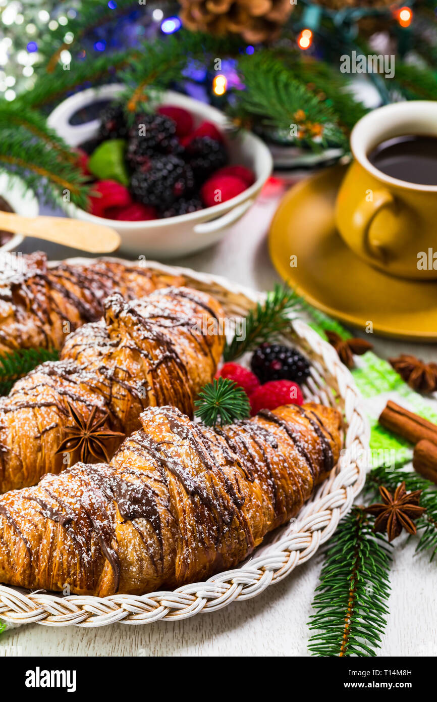 Christmas croissants hi-res stock photography and images - Alamy