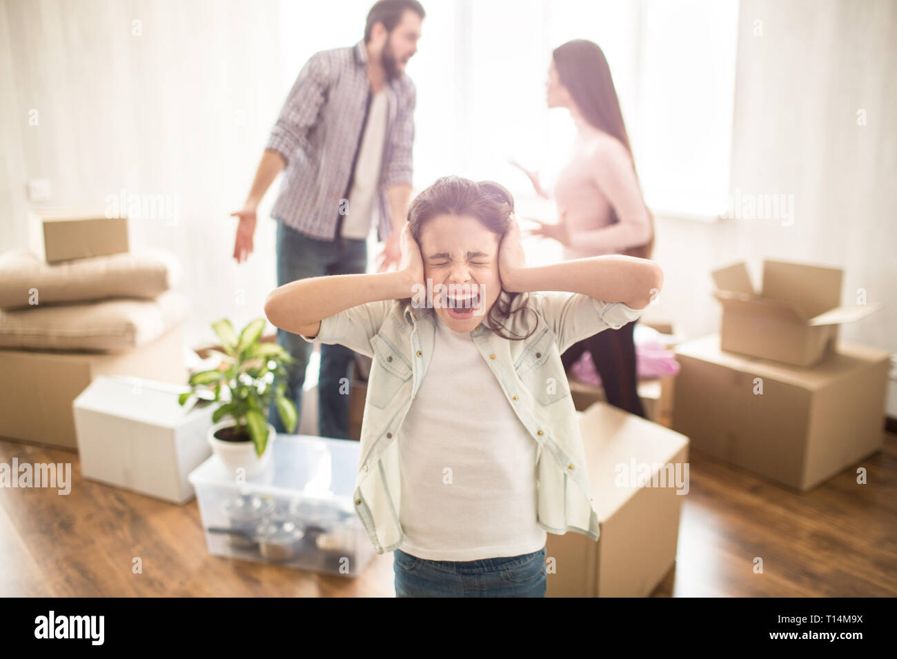 Parents fighting background hi-res stock photography and images - Alamy