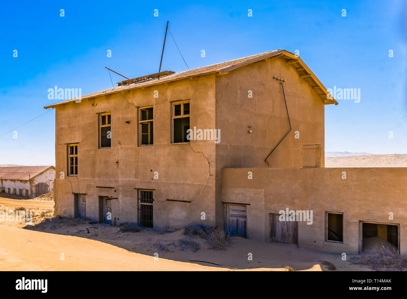 Kohlmanskop dilapidated desert town Stock Photo - Alamy