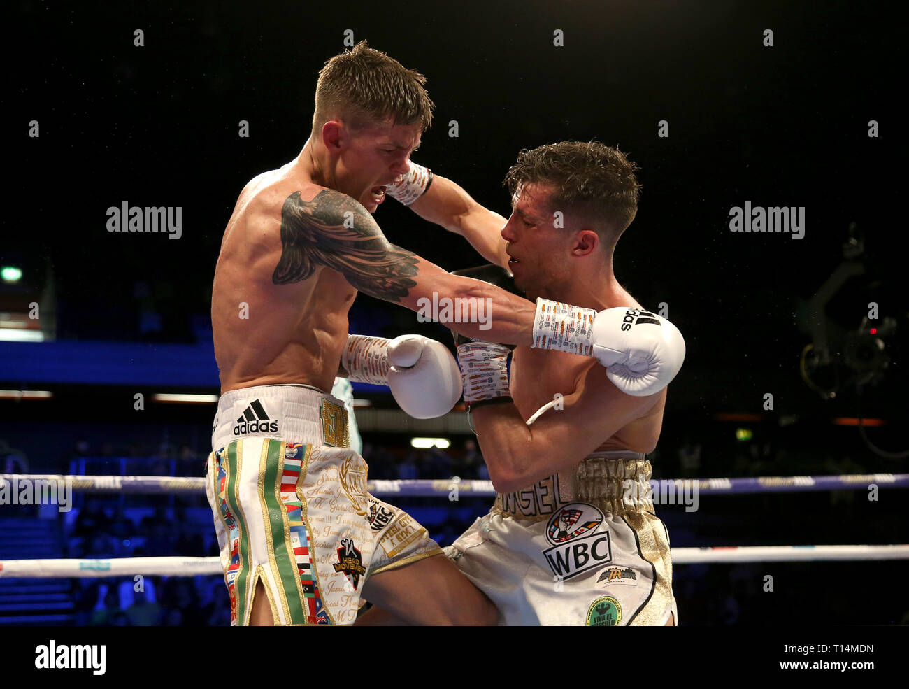 World boxing council world flyweight title bout copper box arena hi-res ...