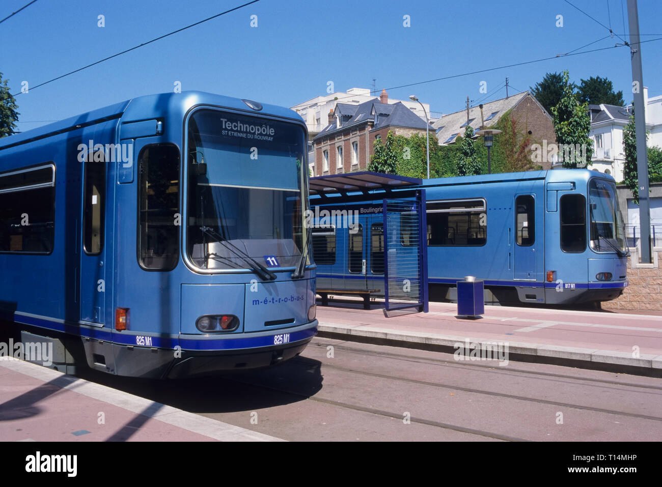 Rouen, Tramway, Station Boulingrin - Rouen, Tramway, Boulingrin Station ...