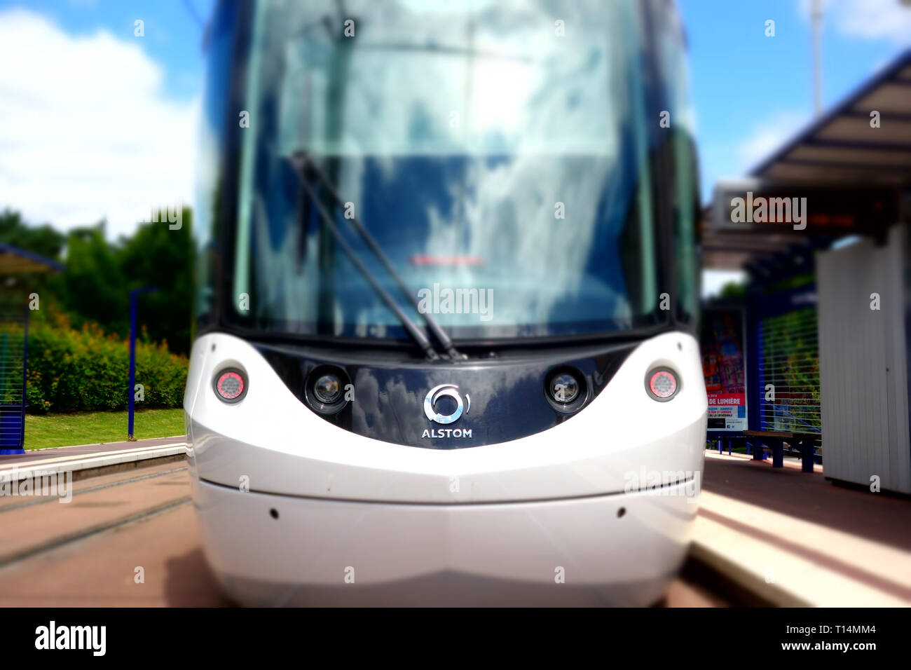 Rouen, Tramway, Station Technopole - Rouen, Tramway, Technopole Station ...