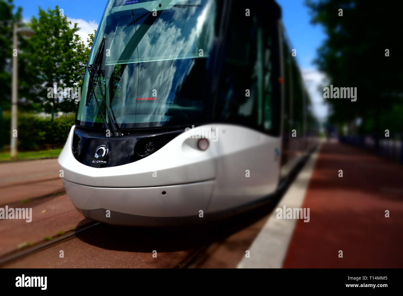 Rouen, Tramway, Station Technopole - Rouen, Tramway, Technopole Station ...