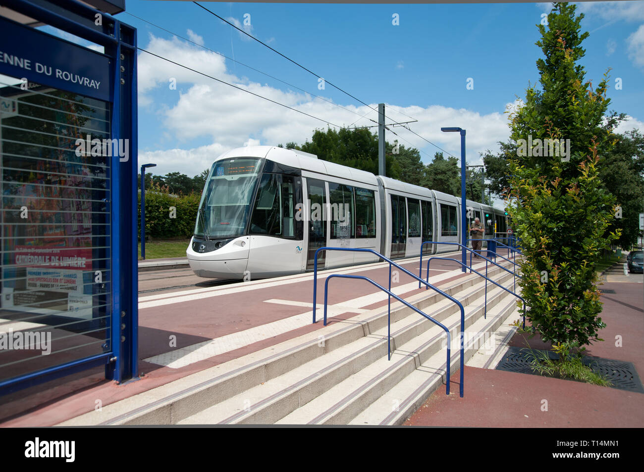 Rouen, Tramway, Station Technopole - Rouen, Tramway, Technopole Station ...