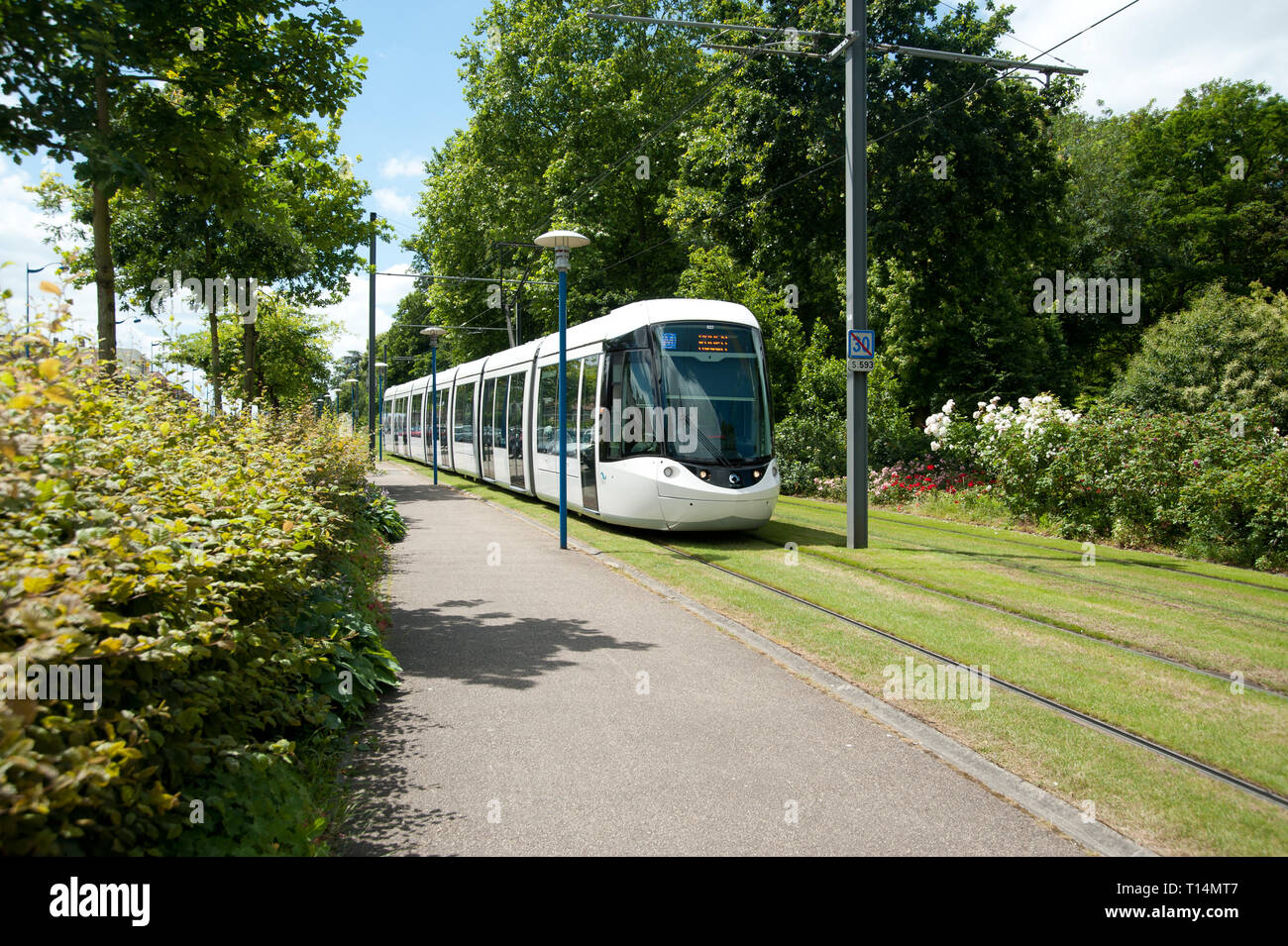 Rouen tramway hi-res stock photography and images - Alamy