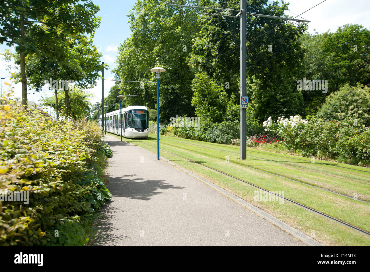 Rouen tramway hi-res stock photography and images - Alamy