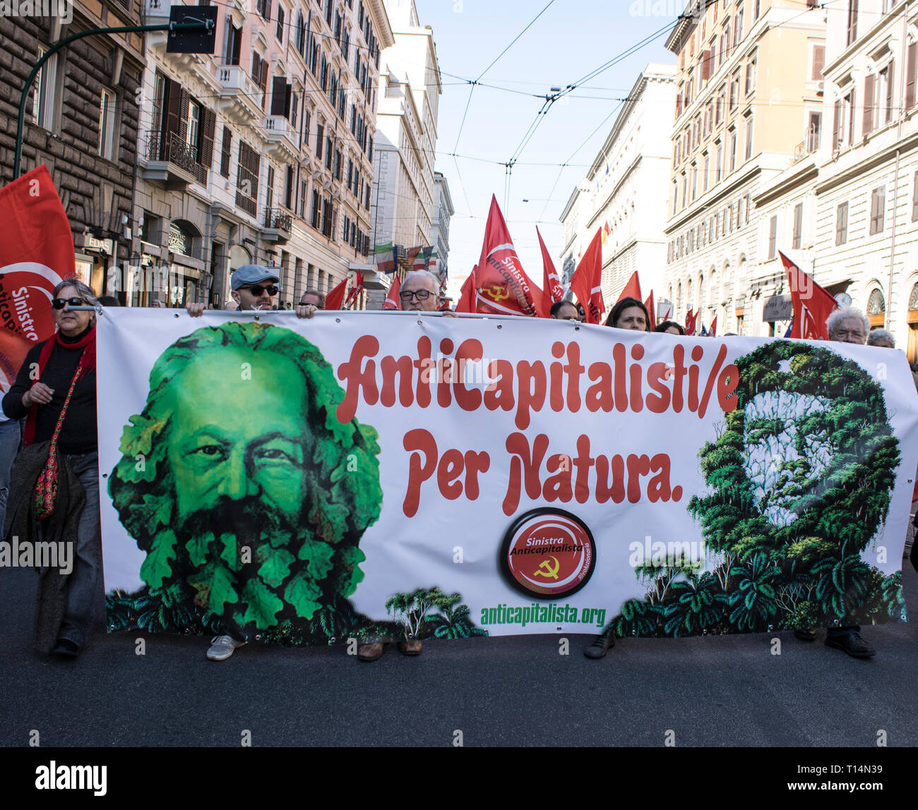 Hundreds of thousands of people demonstrated against the exploitation ...