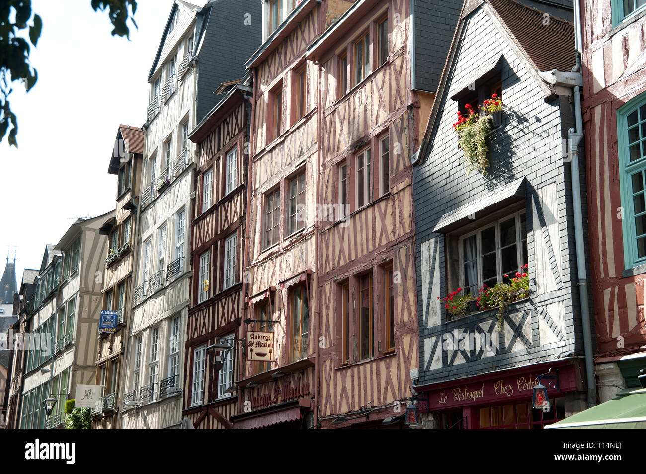 Rouen tourismus frankreich hi-res stock photography and images - Alamy