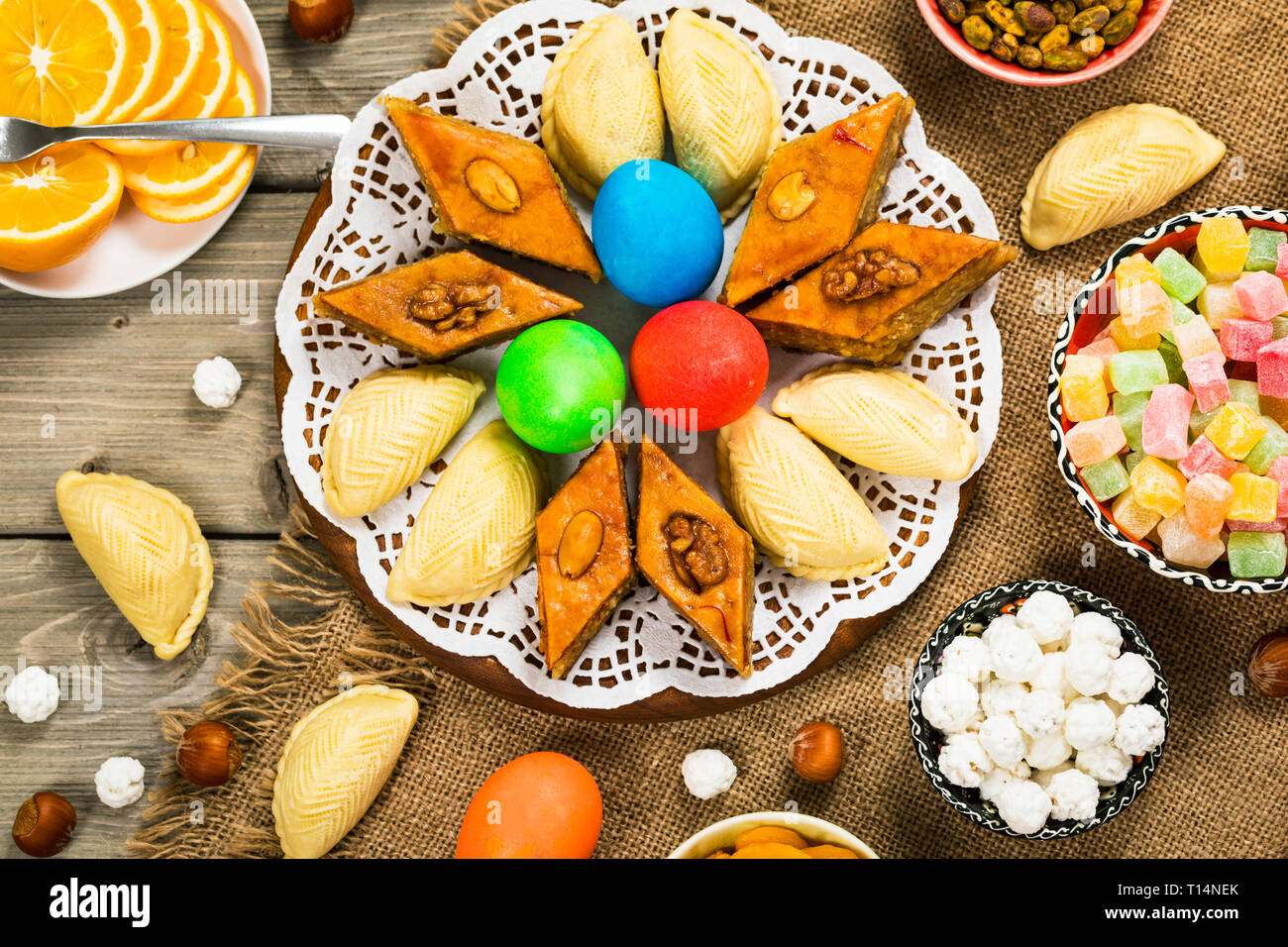 Colored Eggs, Wheat Springs Traditional Sweets for International Day of ...