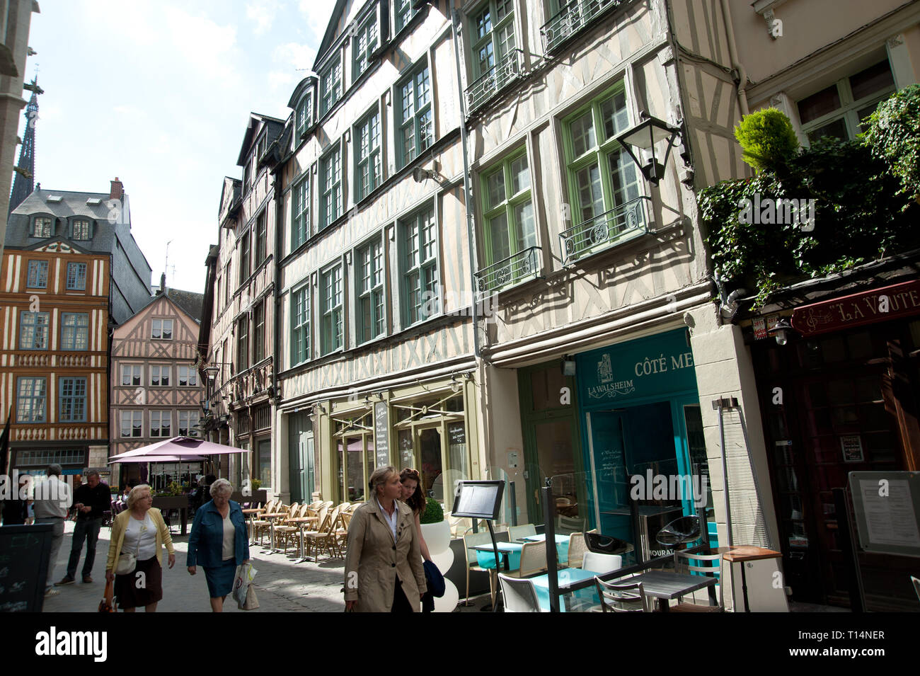 Rouen tourismus frankreich hi-res stock photography and images - Alamy