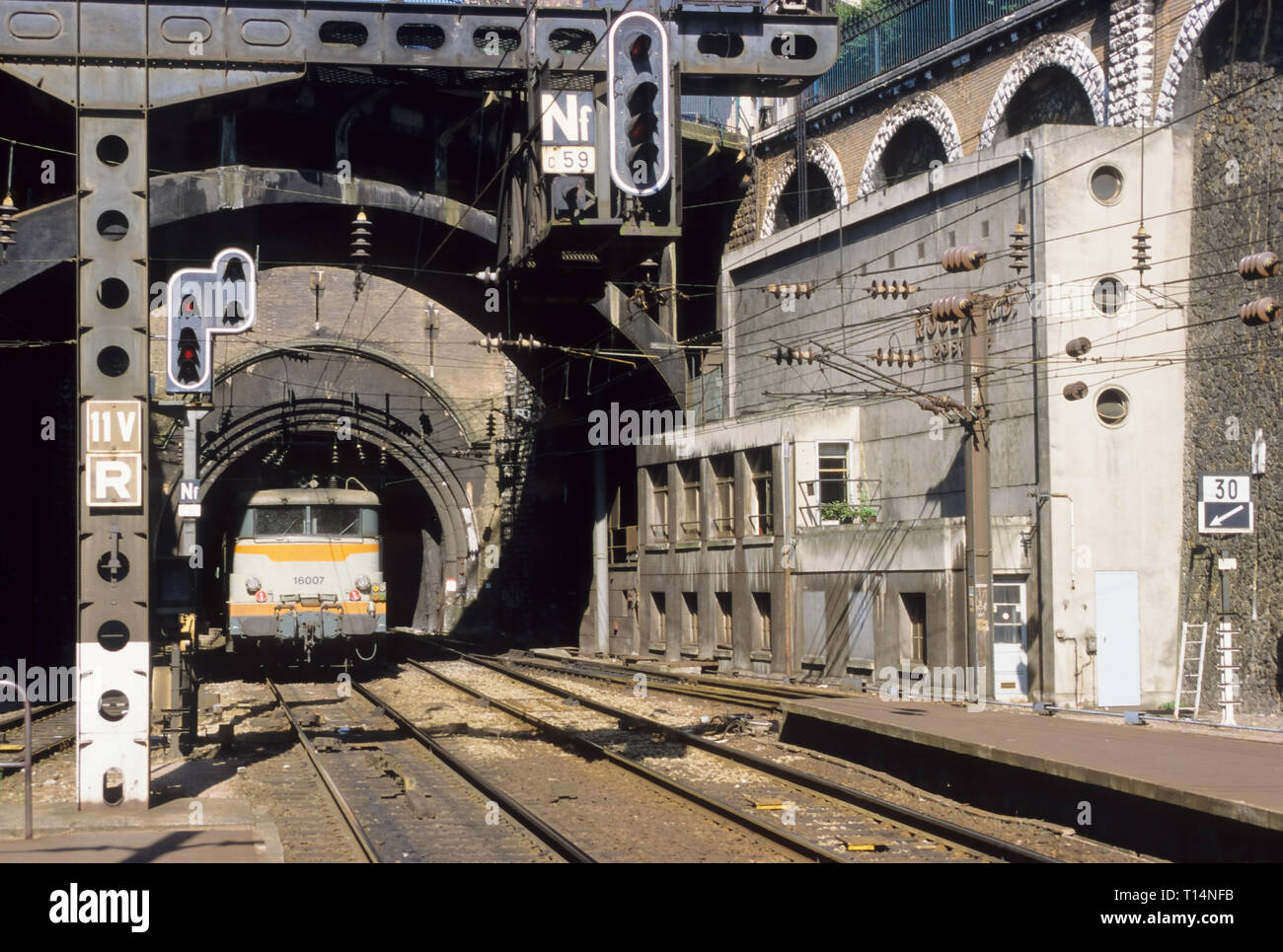 Rouen railway station hi-res stock photography and images - Alamy