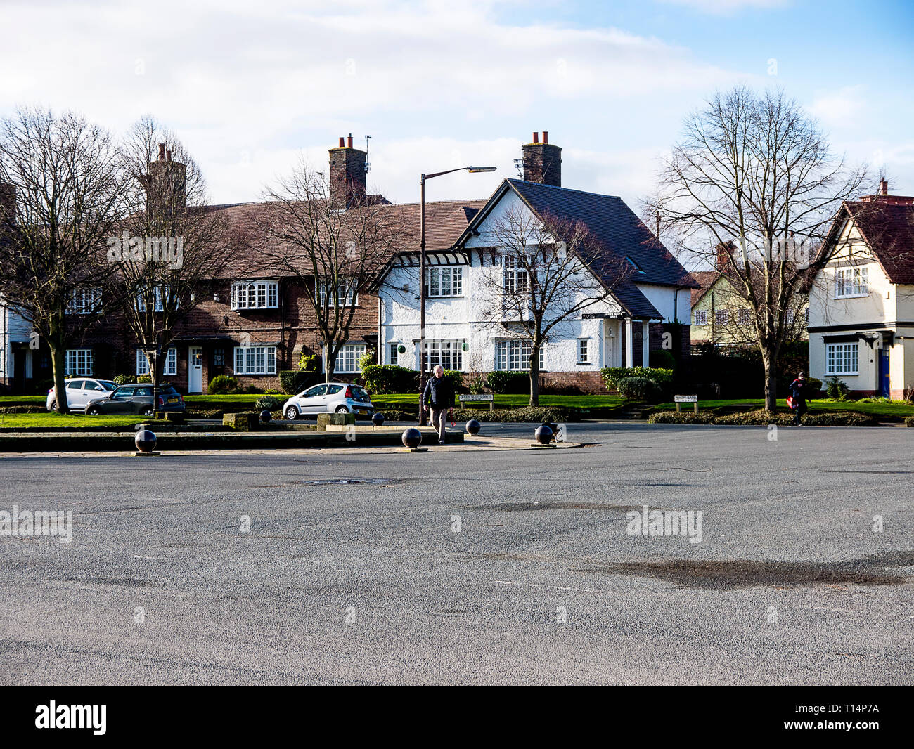 The model village of Port Sunlight near Liverpool, created by William ...
