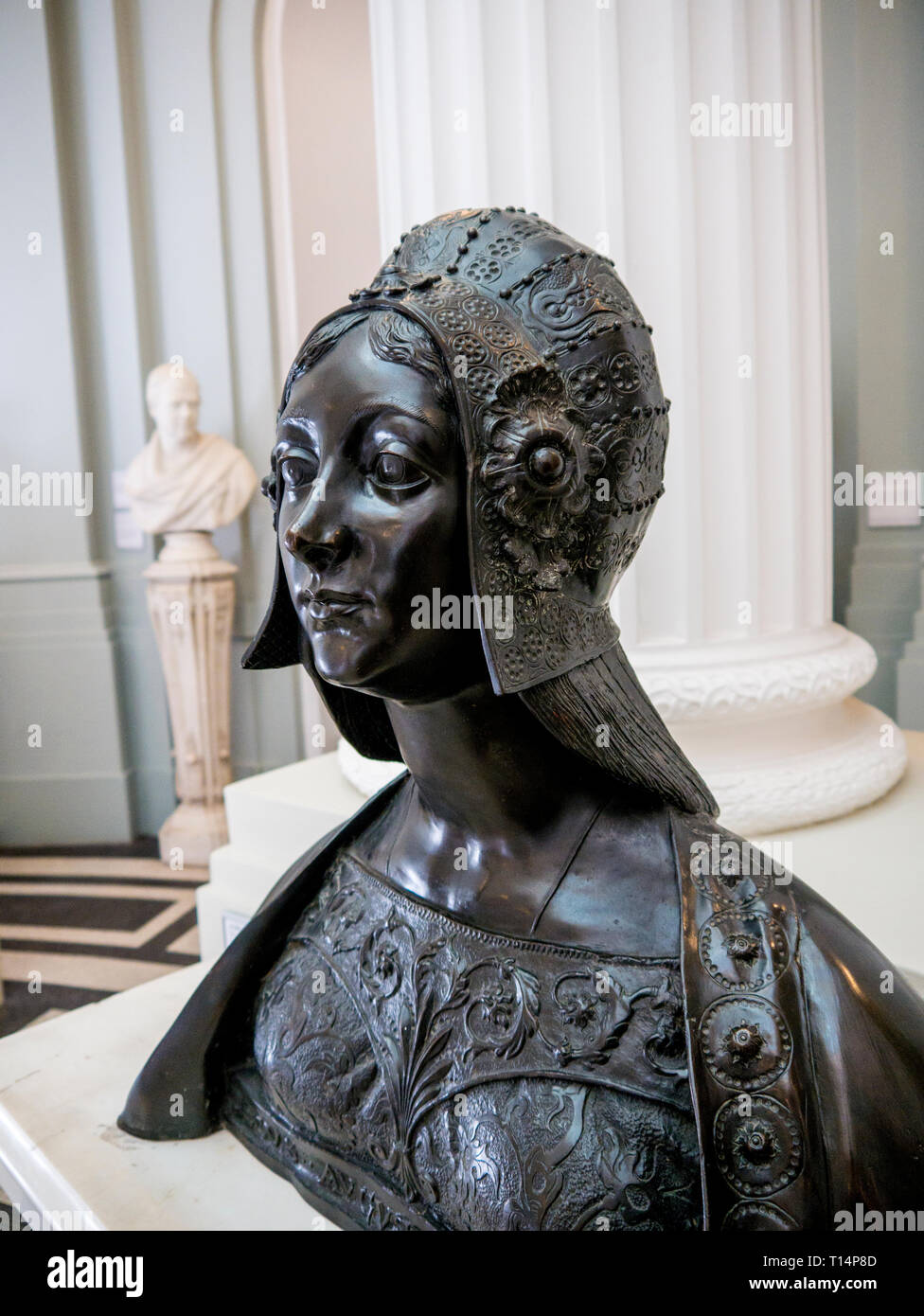 Sculpture in the free Lady Lever Art Gallery at the model village of ...
