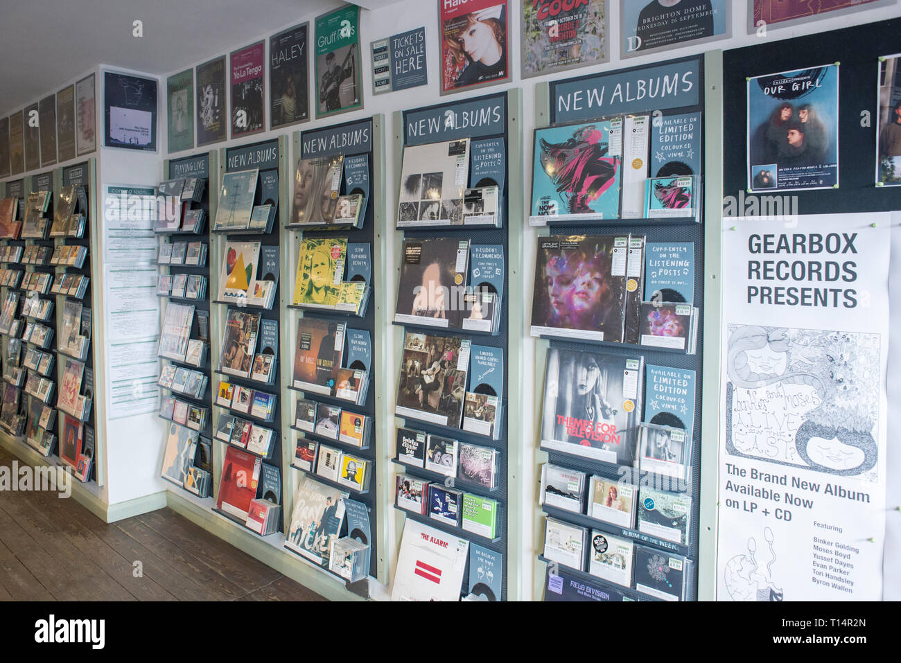 Photos of Resident Record Store in Brighton's North Laine Stock Photo ...