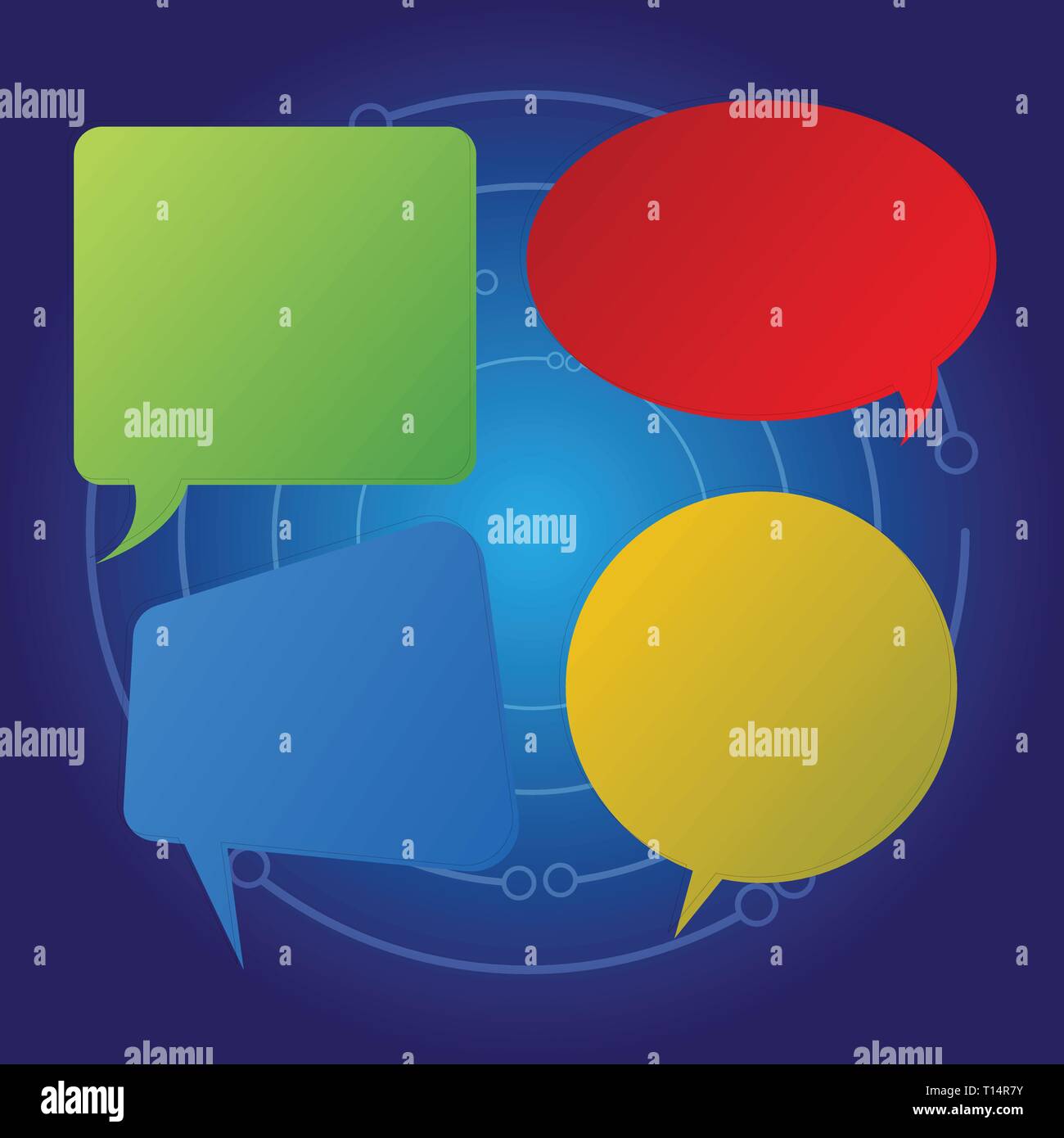 Multiple posters Stock Vector Images - Alamy