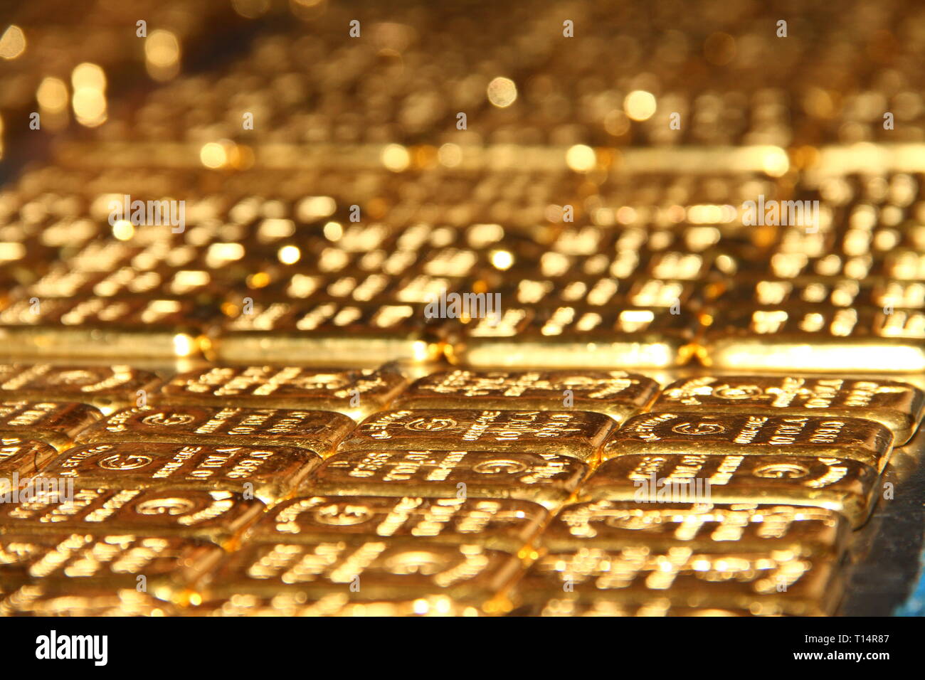 Gold is the most malleable of all metals. It can be drawn into a mono ...