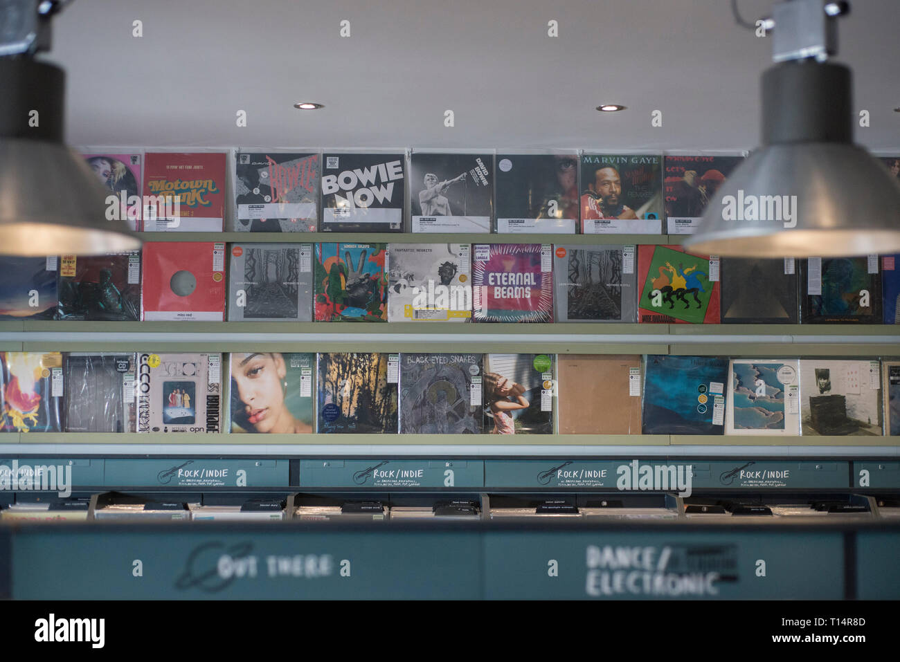 Photos of Resident Record Store in Brighton's North Laine Stock Photo ...