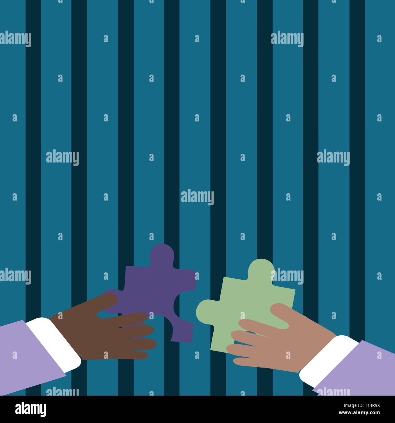 Interlock hands Stock Vector Images - Alamy
