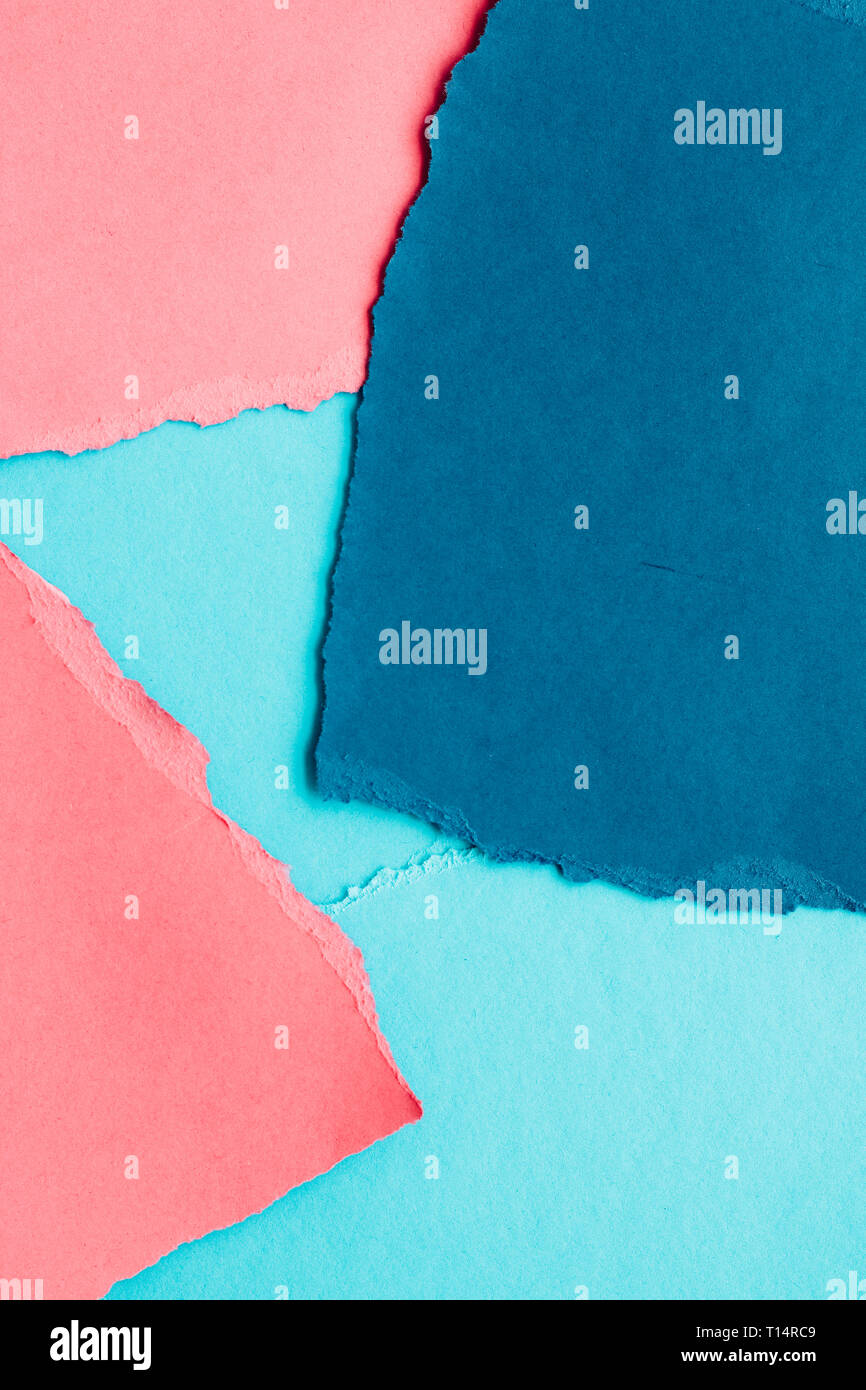 Torn paper texture as background. Always stay creative Stock Photo - Alamy