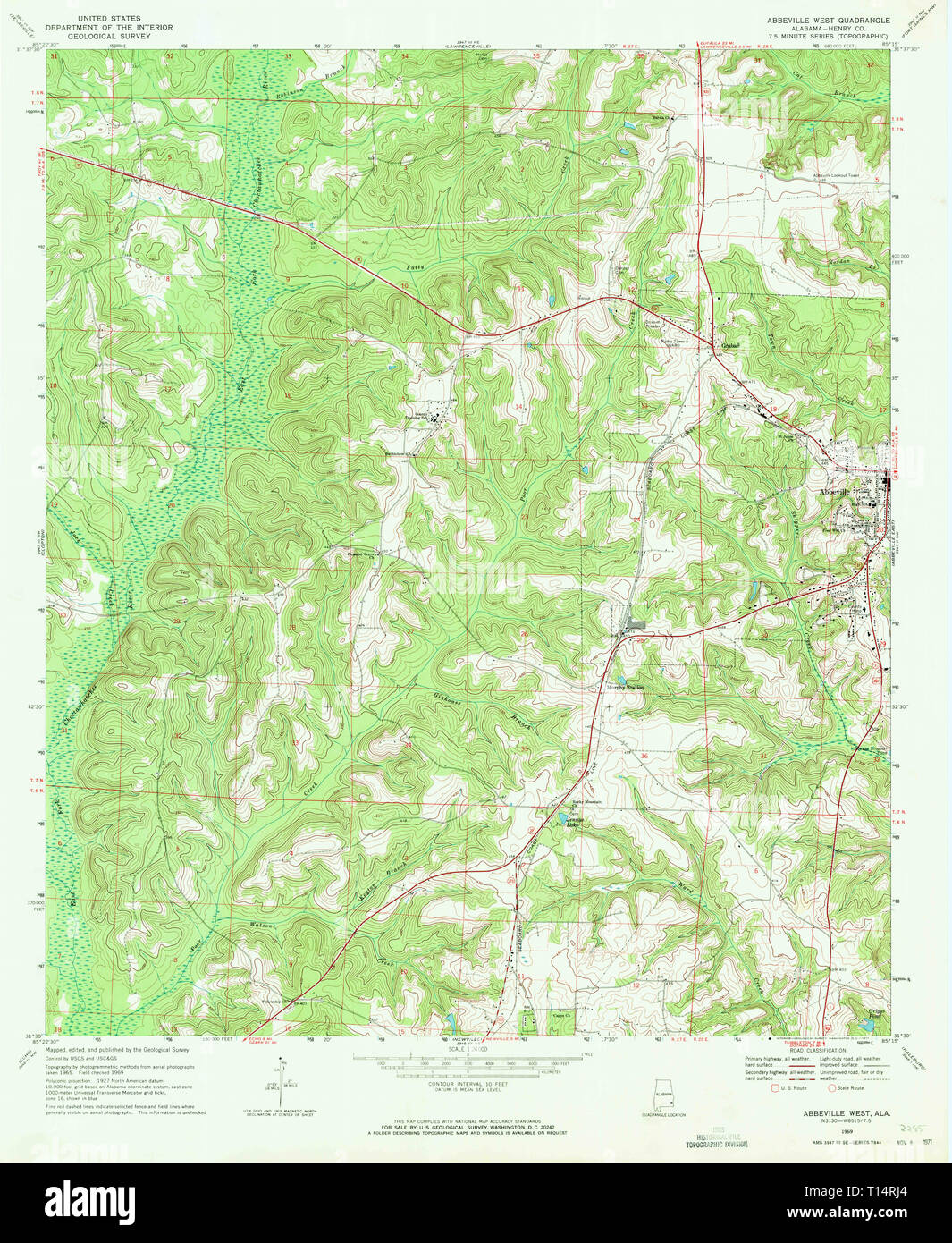 Map of abbeville hi-res stock photography and images - Alamy